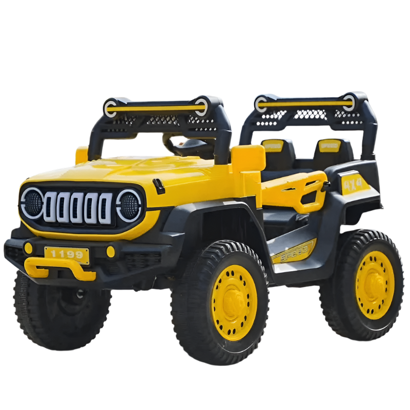 Rev Up The Fun: Dual-Motor Electric Hummer Jeep for Kids